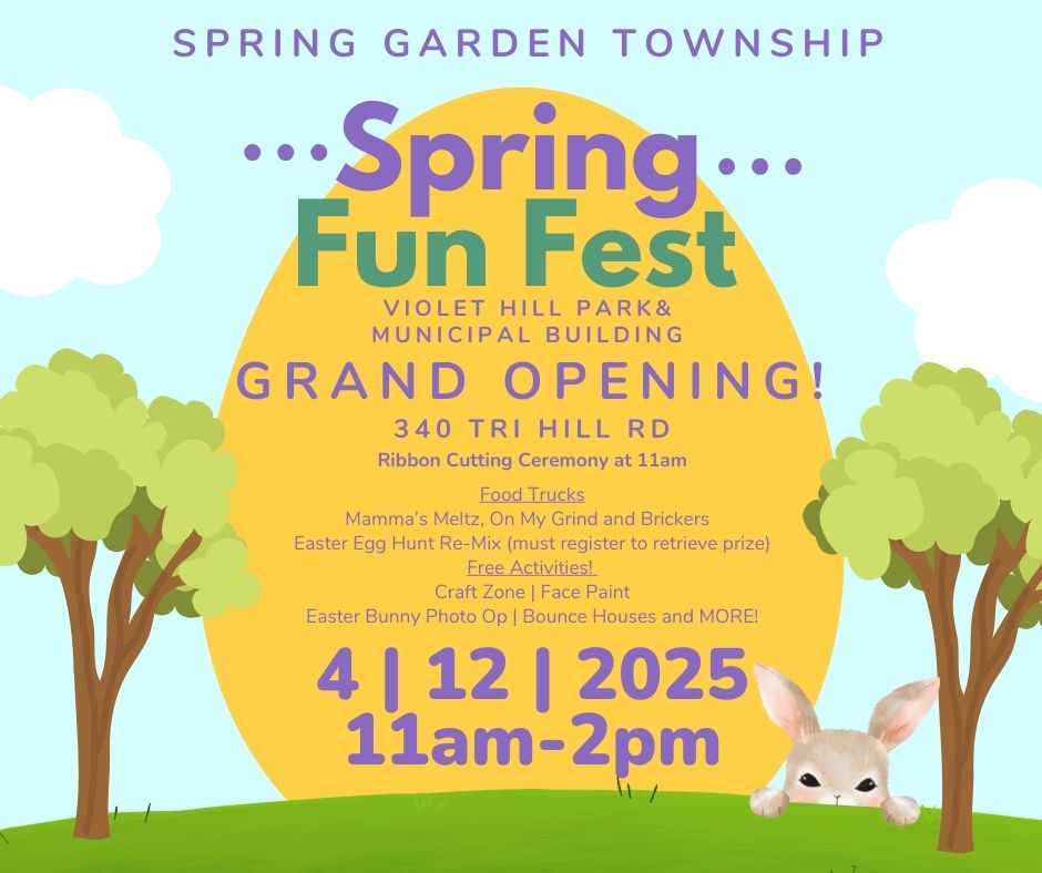 Spring Fun Fest coming to Spring Garden Township – Spring Garden Township